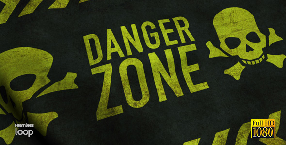 Danger Zone Black, Motion Graphics | VideoHive